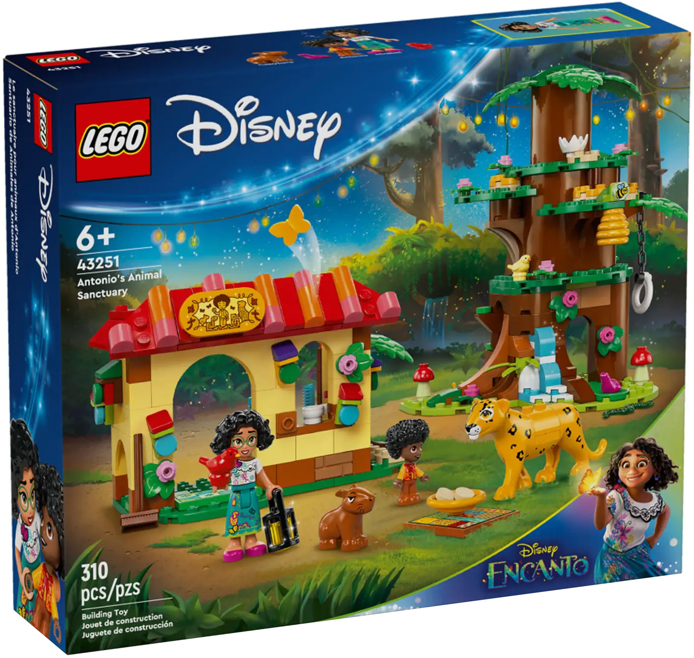 LEGO Disney 43251 pas cher, Le sanctuaire animalier d’Antonio