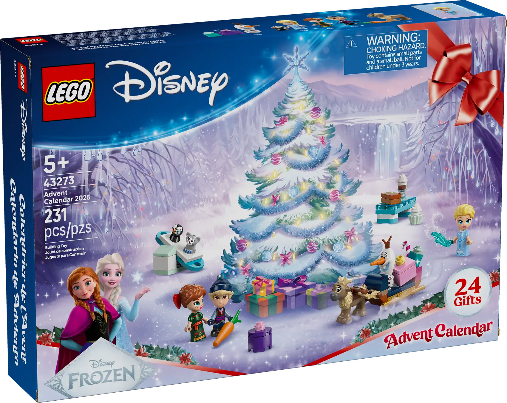 LEGO Disney 43273 pas cher, Calendrier de l’Avent LEGO Disney 2025