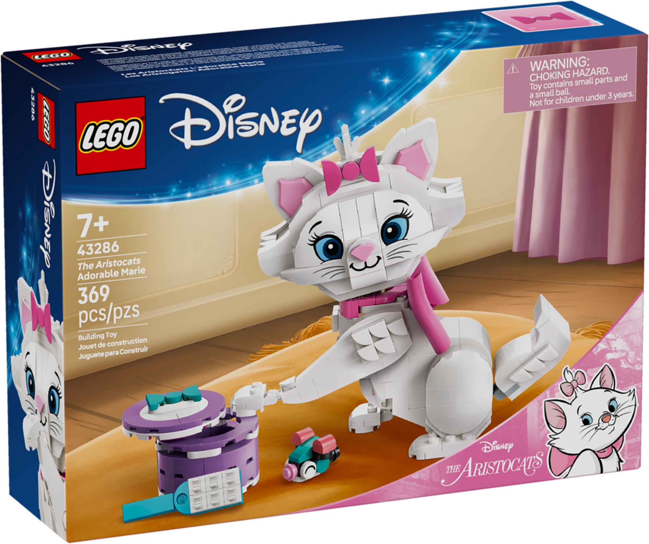LEGO Disney 43286 pas cher, L’adorable Marie Les Aristochats