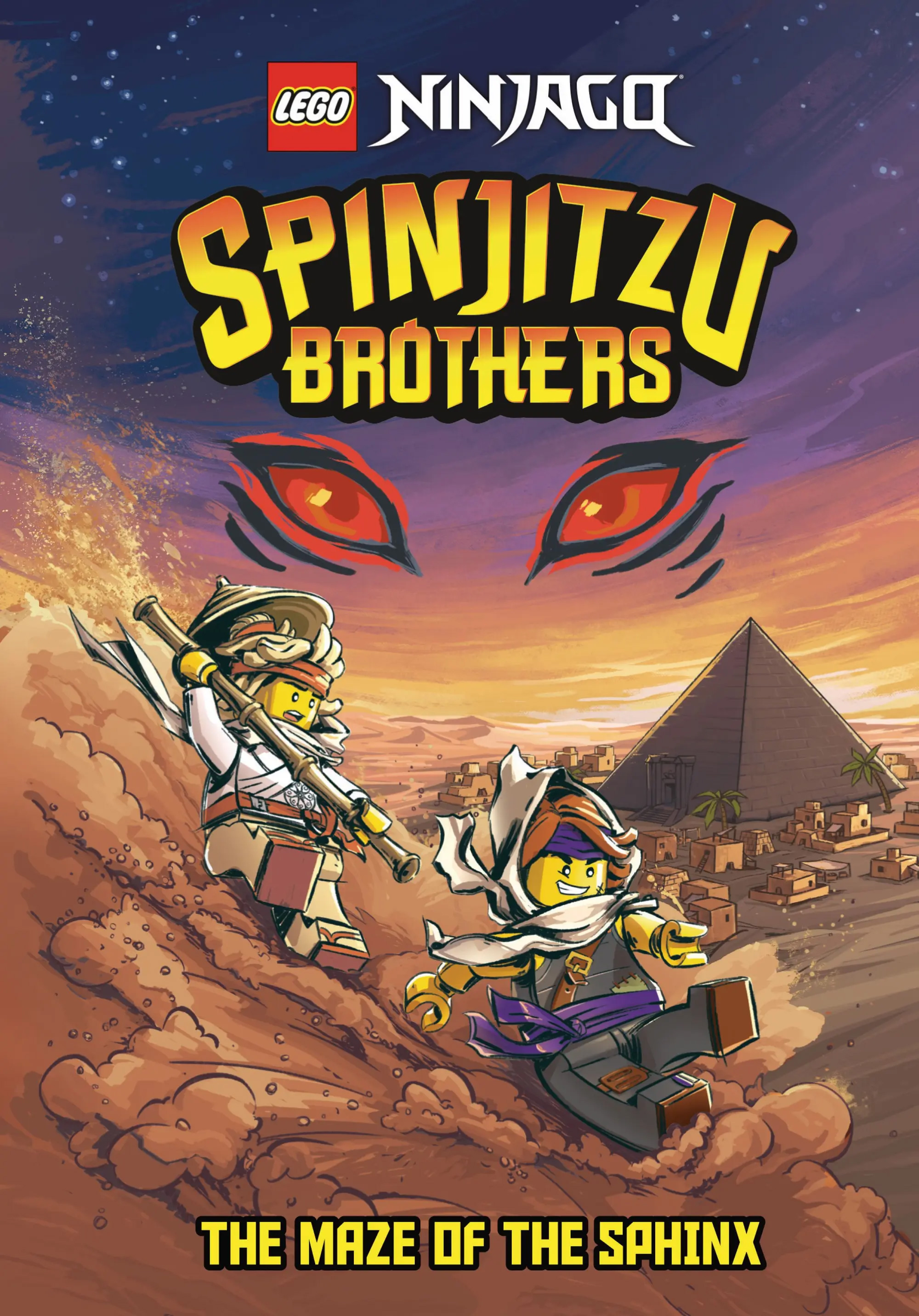 LEGO Livres 5007468 pas cher, Spinjitzu Brothers : Maze of the Sphinx