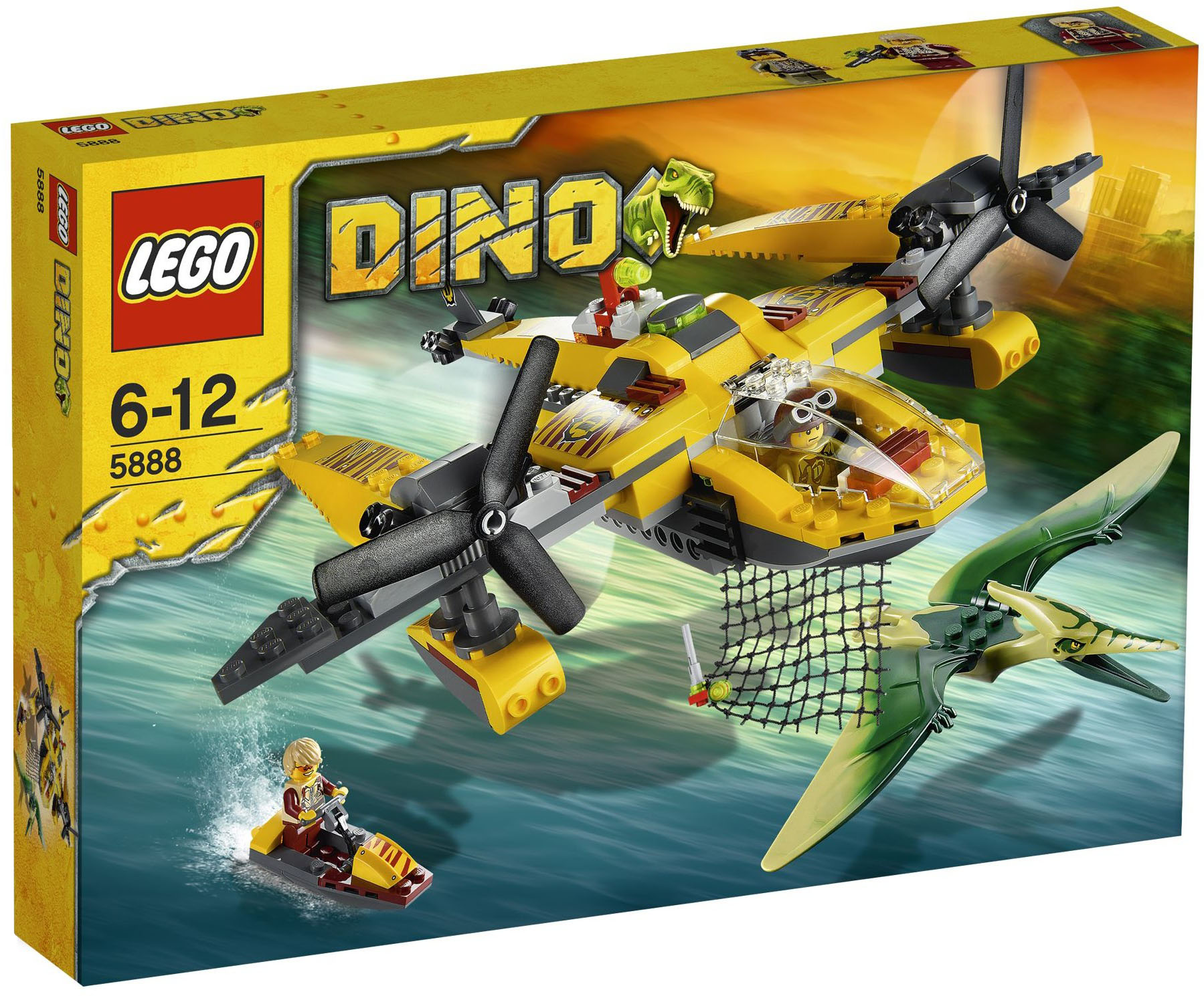 LEGO Dino 5888 pas cher, L'intercepteur de l'océan