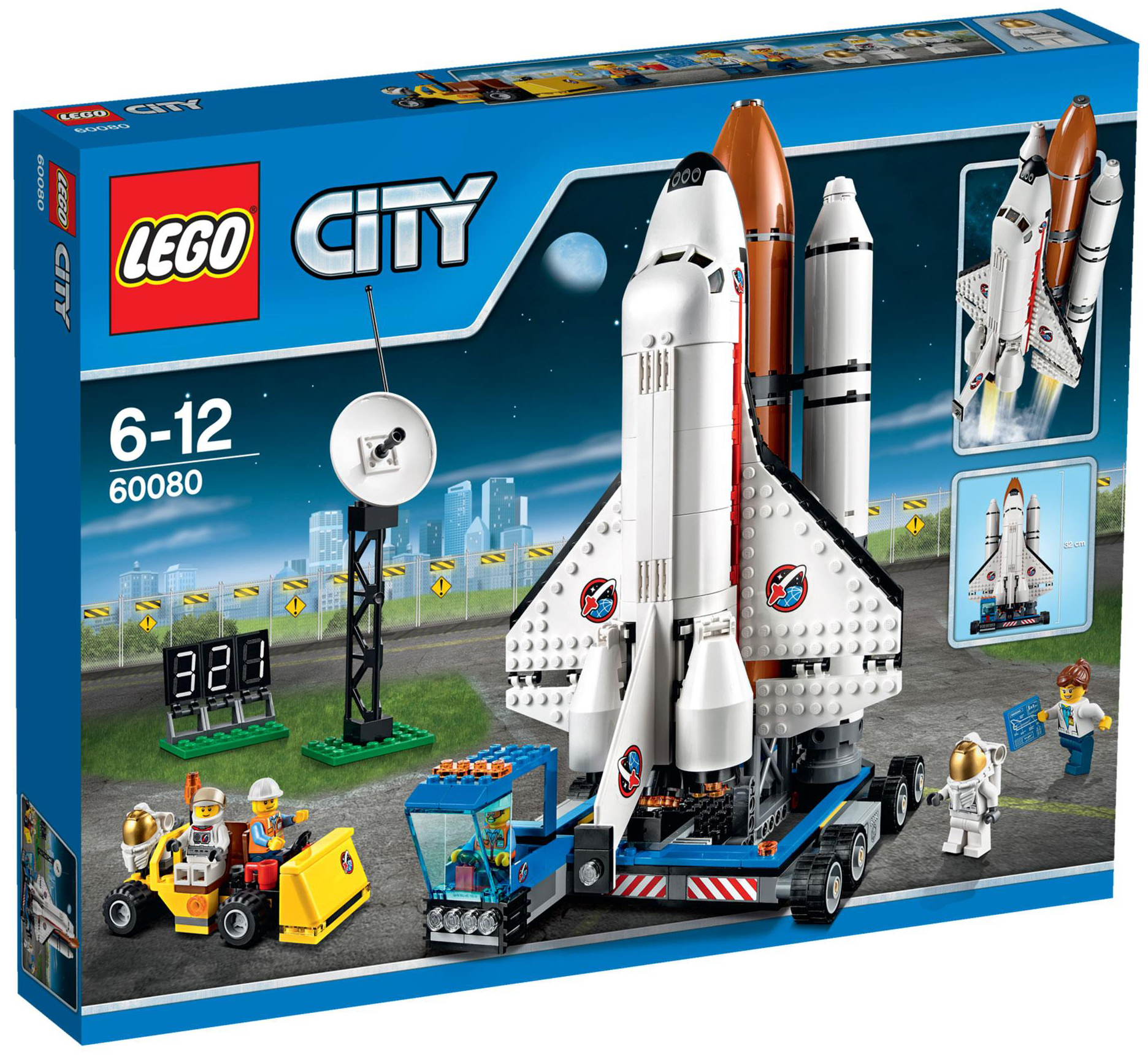 LEGO City 60080 pas cher, Le centre spacial