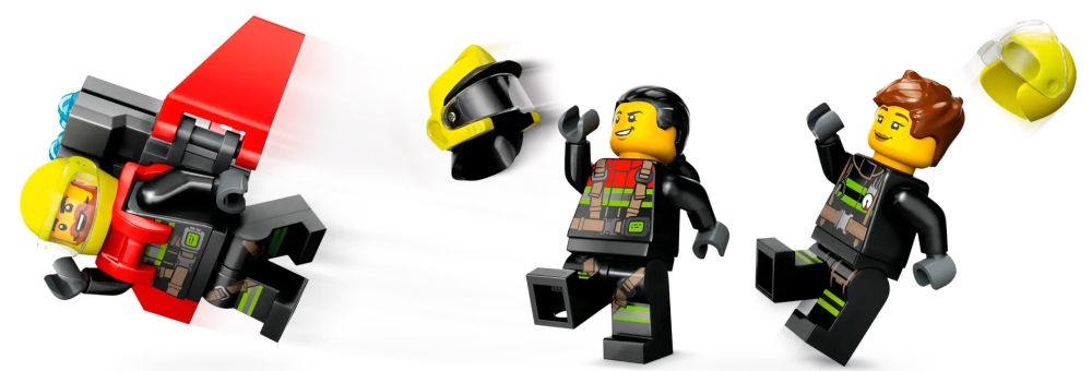 LEGO City 60413 pas cher, L’avion de sauvetage des pompiers