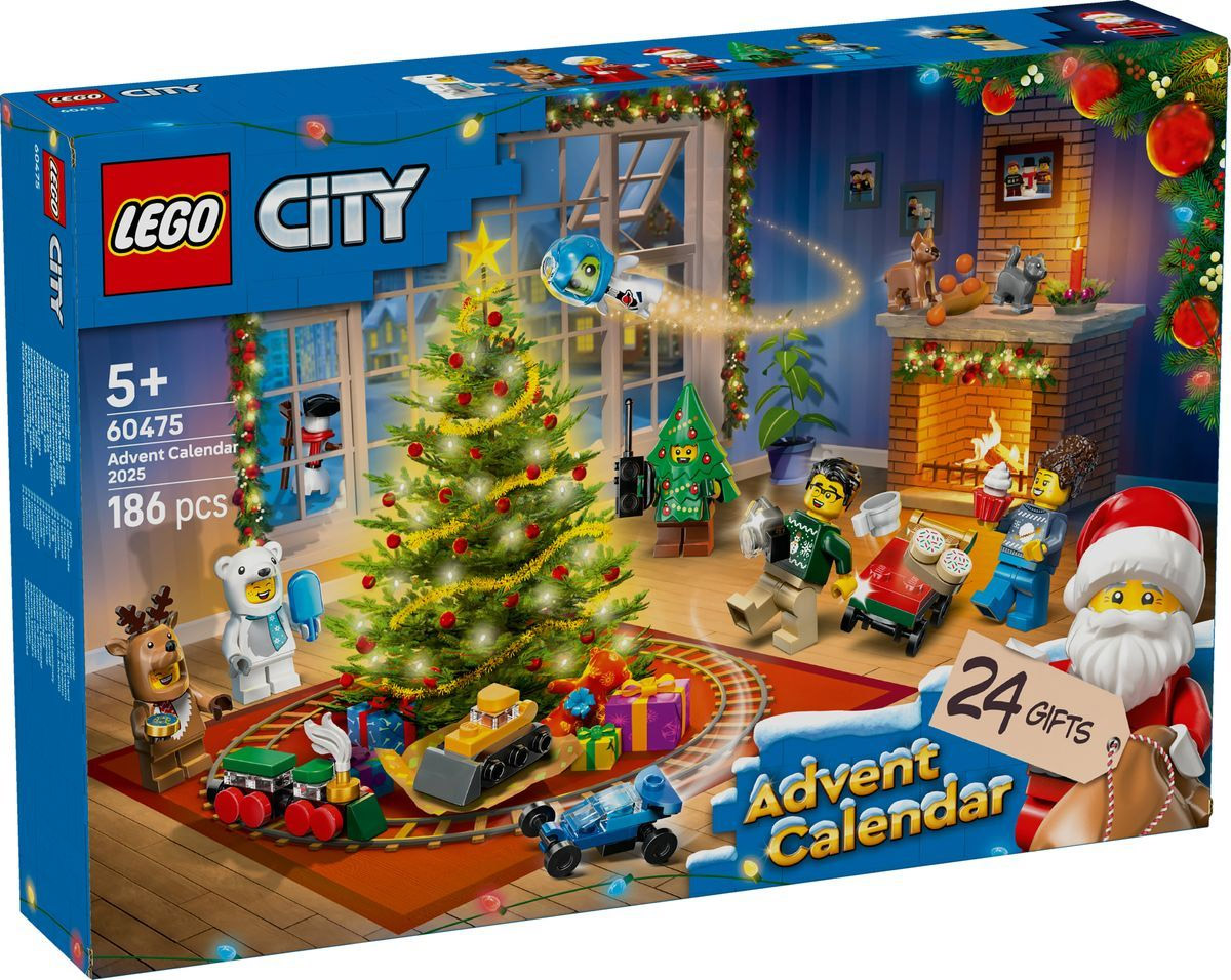 LEGO City 60475 pas cher, Calendrier de l’Avent LEGO City 2025