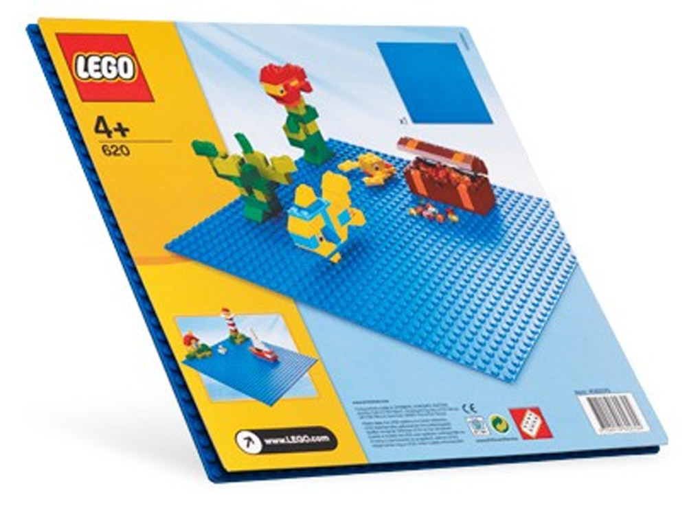 LEGO Classic 620-3 pas cher, Plaque de base bleue