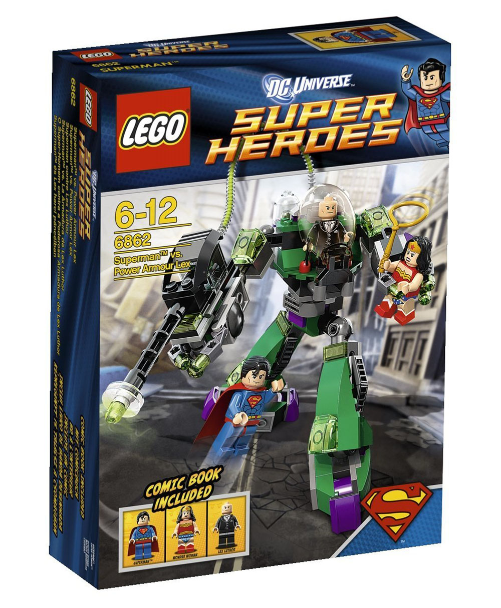 LEGO DC Comics 6862 pas cher, Superman contre Lex Luthor