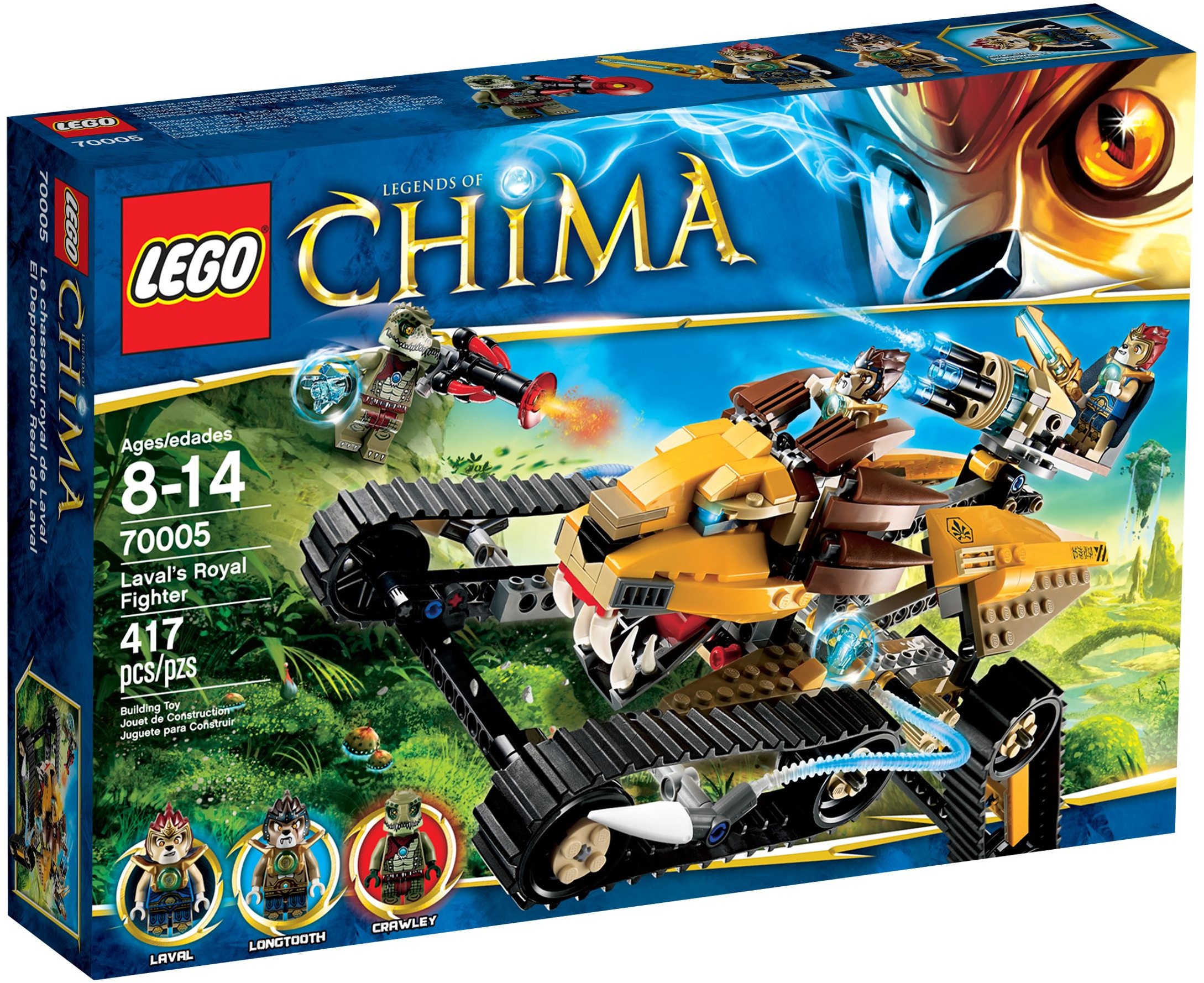 LEGO Chima 70005 pas cher, Le chasseur royal de Laval