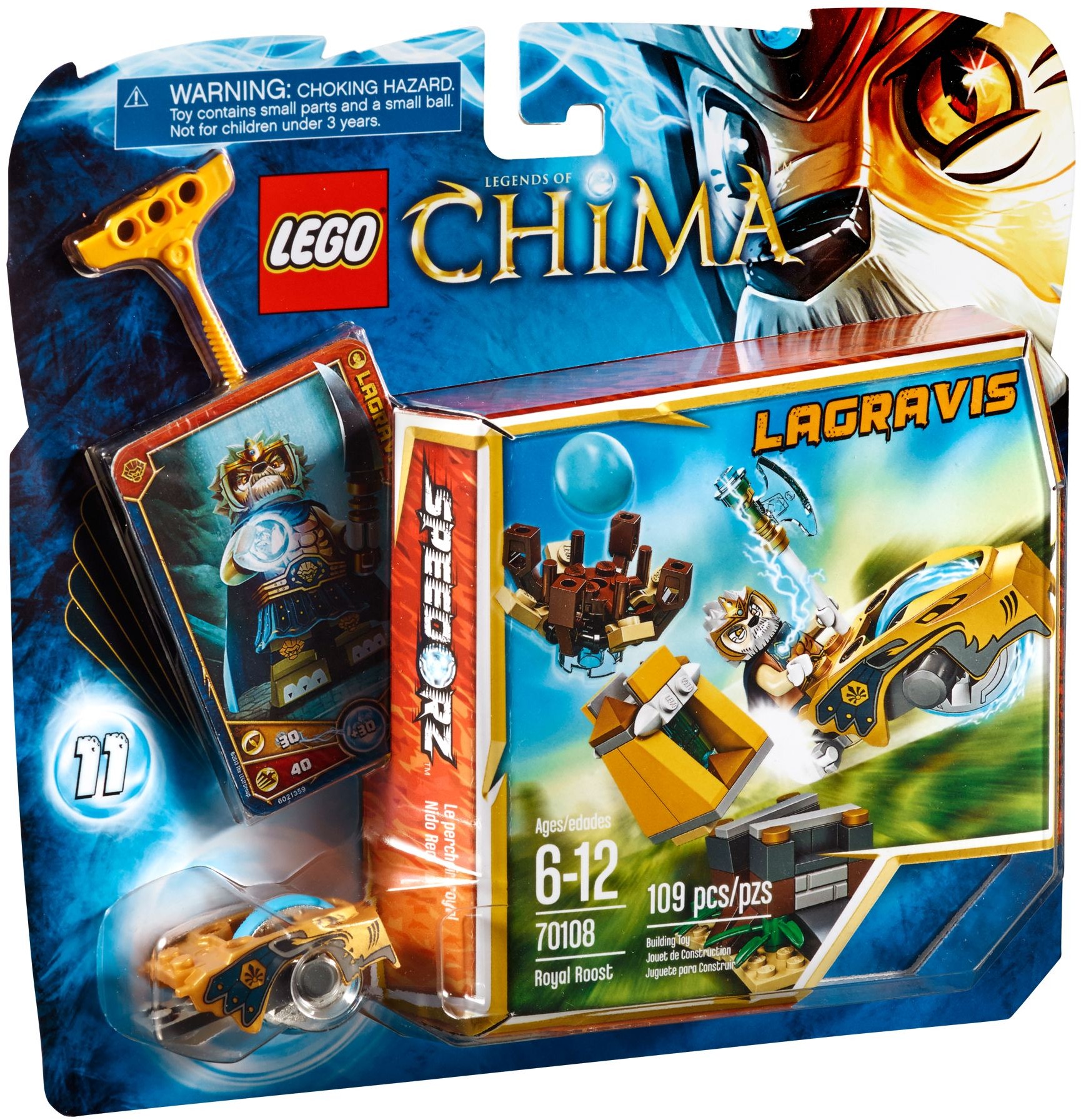 LEGO Chima 70108 pas cher, L'attaque du nid Royal