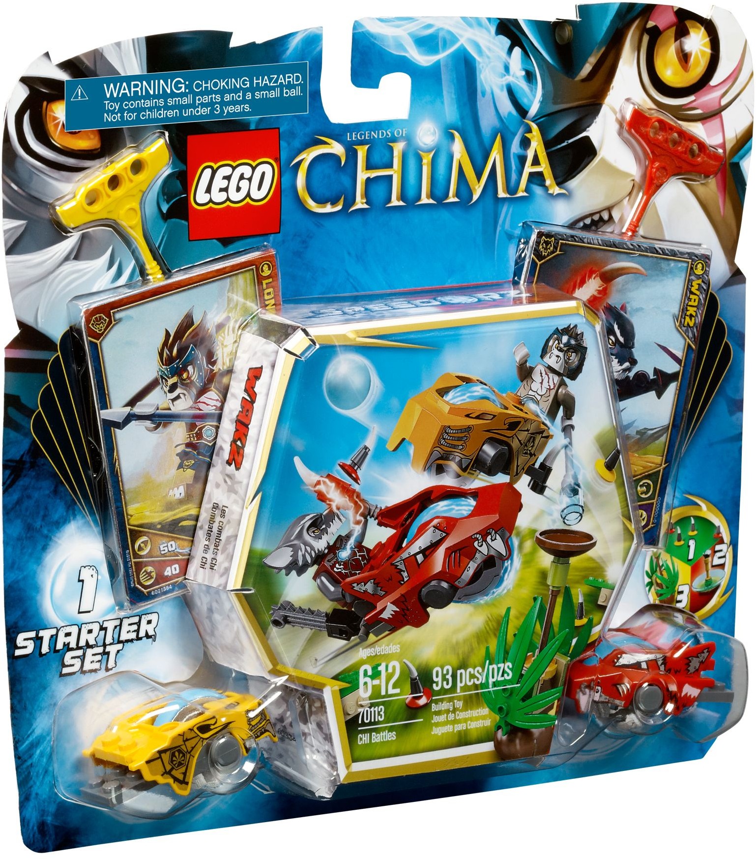 LEGO Chima 70113 pas cher, Duel pour le CHI