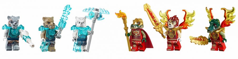LEGO Chima 70227 pas cher, Le sauvetage du Roi Crominus
