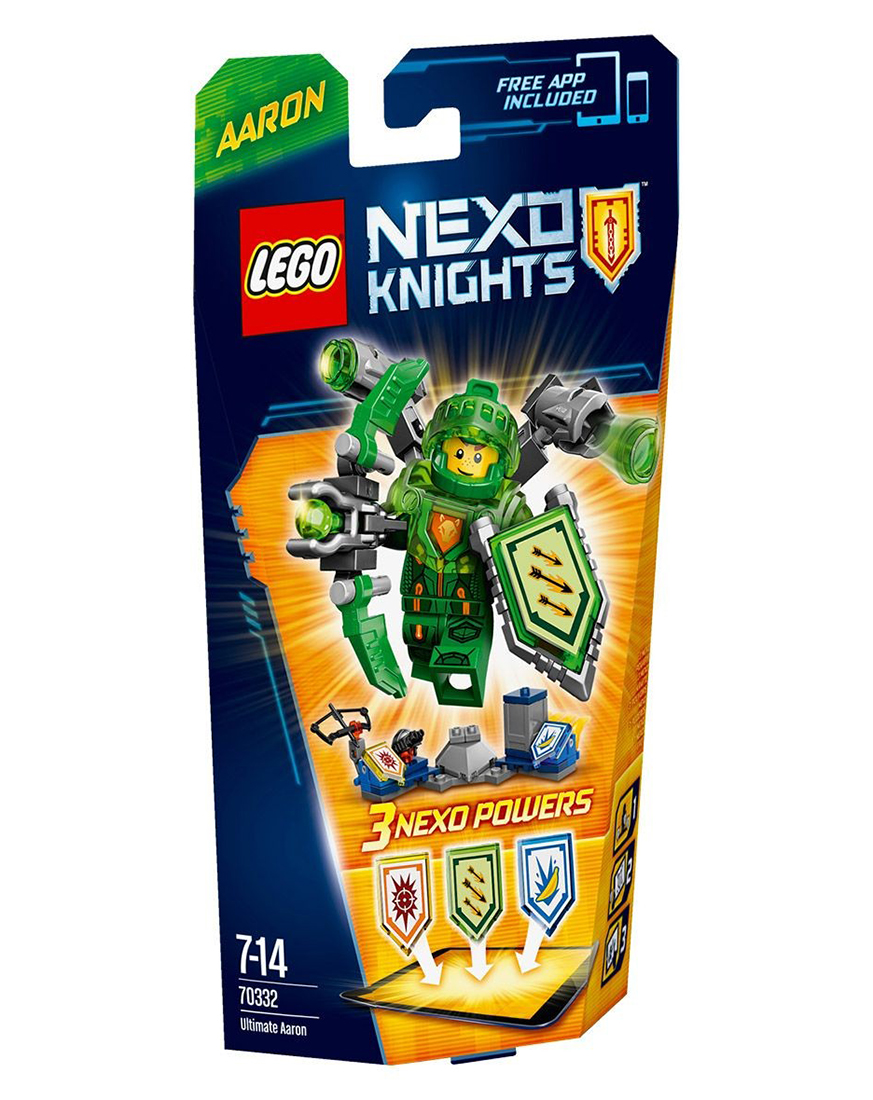 LEGO Nexo Knights 70332 pas cher, Aaron l'Ultime chevalier