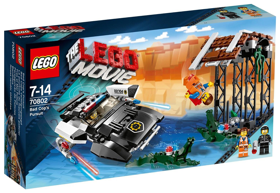 LEGO The LEGO Movie 70802 pas cher, La poursuite de méchant flic