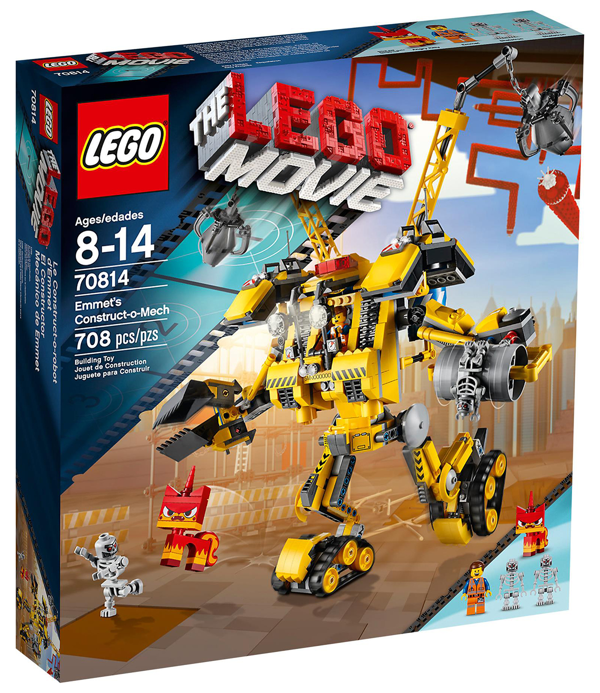 LEGO The LEGO Movie 70814 pas cher, Le Construct-o-Mech d'Emmet