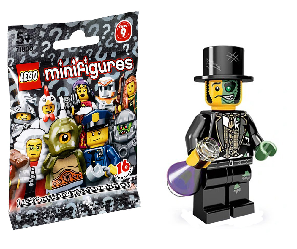 LEGO Minifigures 71000-14 pas cher, Série 9 - M.Bon et Mal