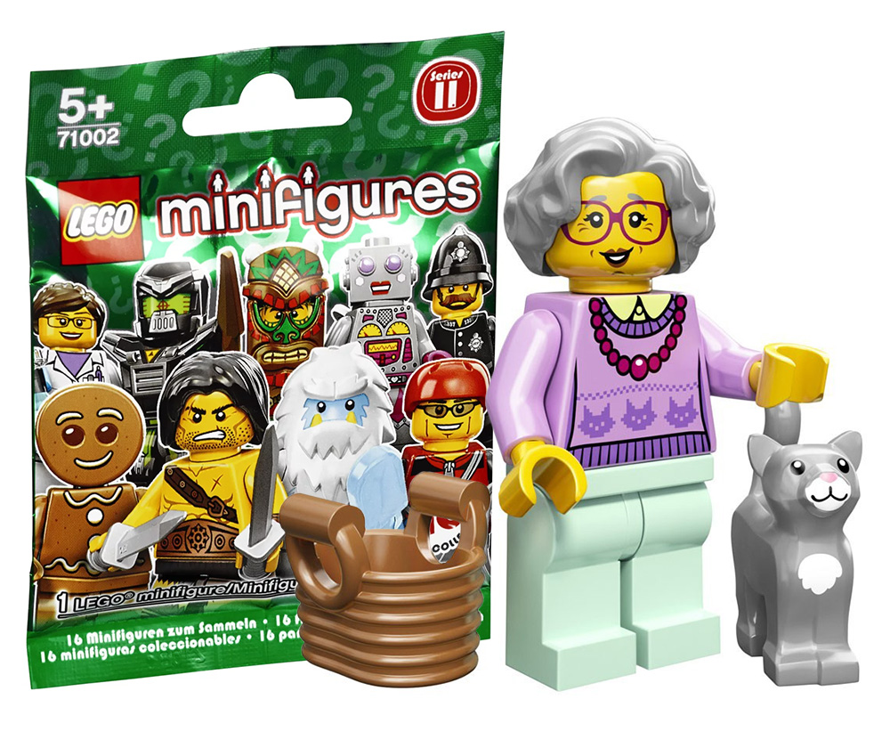LEGO Minifigures 71002-14 pas cher, Série 11 - La grand-mère
