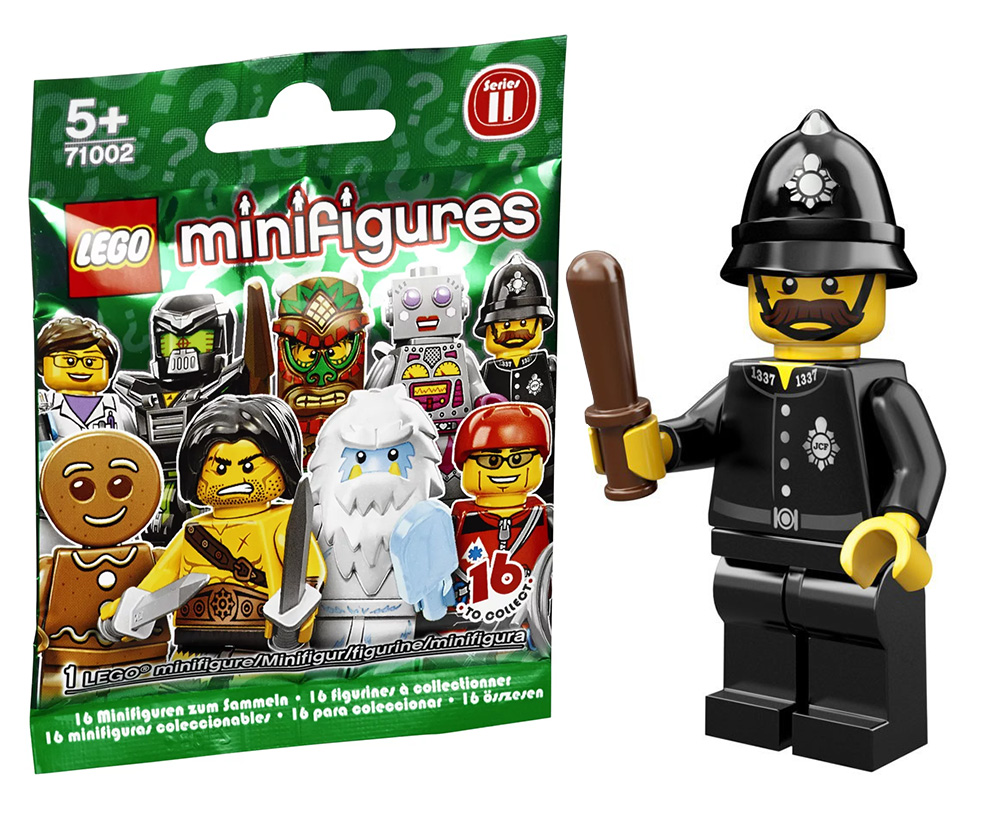 LEGO Minifigures 71002-15 pas cher, Série 11 - Le policier