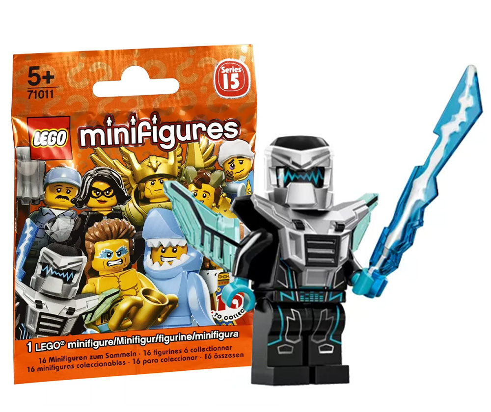 LEGO Minifigures 71011-11 pas cher, Série 15 - Le robot laser