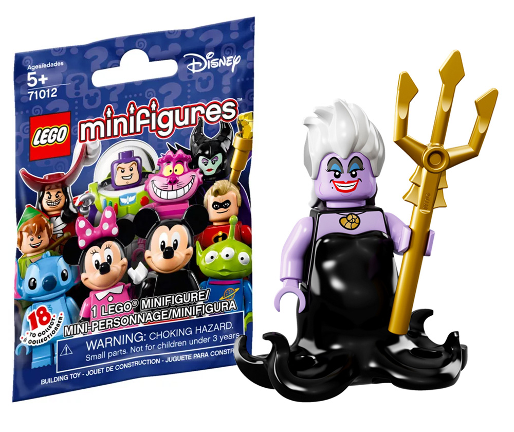 LEGO Minifigures 71012-17 pas cher, Disney Série 1 - Ursula