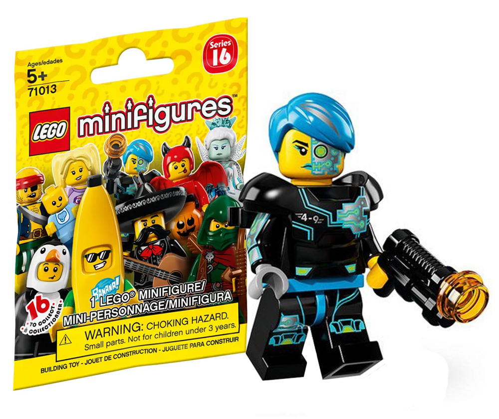 LEGO Minifigures 71013-03 pas cher, Série 16 - Le cyborg