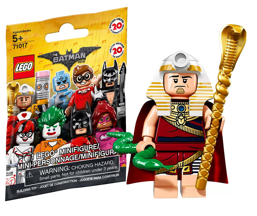 LEGO Minifigures 71017-19 pas cher, Batman Movie Série 1 - Le Roi Tut