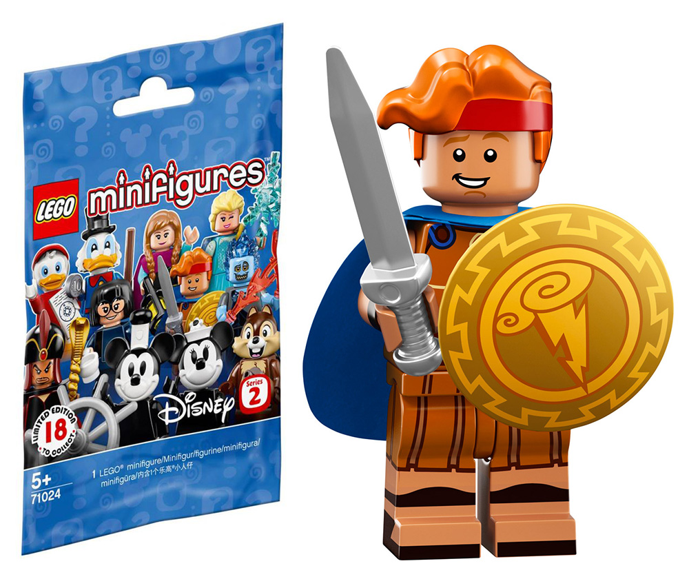 LEGO Minifigures 71024-14 pas cher, Disney Série 2 - Hercule