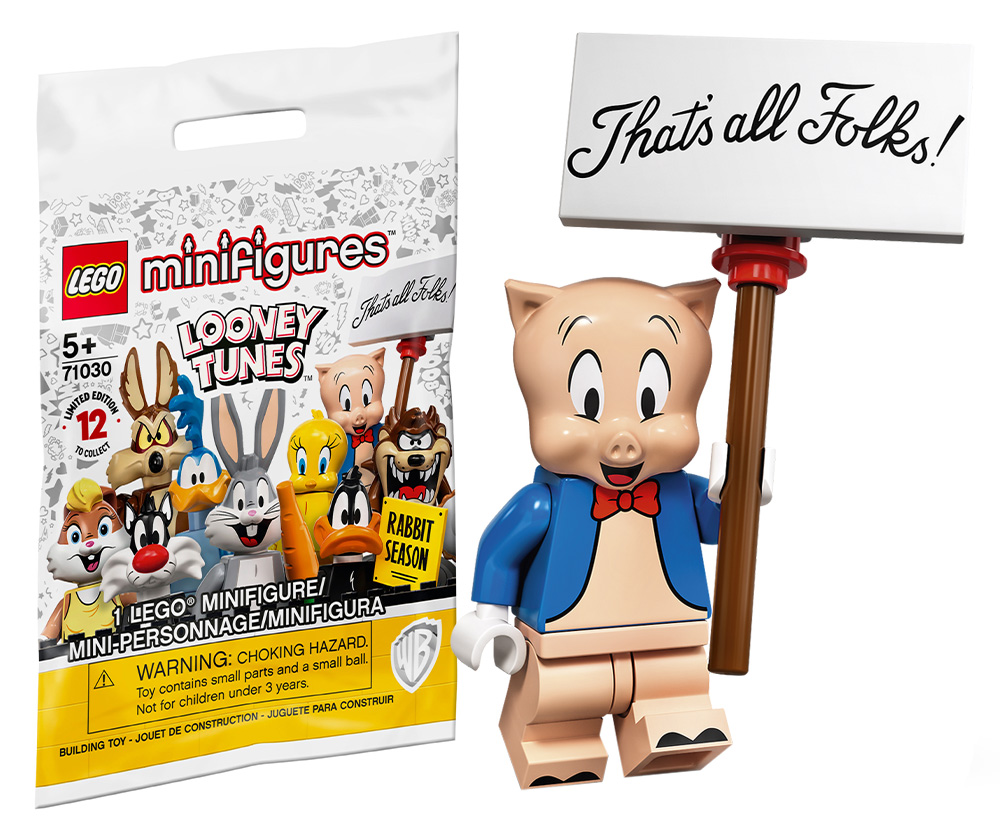LEGO Minifigures 71030-12 pas cher, Looney Tunes - Porky Pig