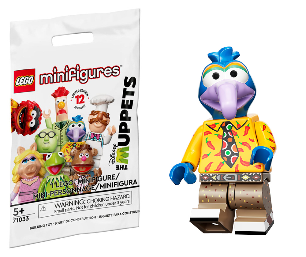 LEGO Minifigures 71033-04 pas cher, Les Muppets - Gonzo