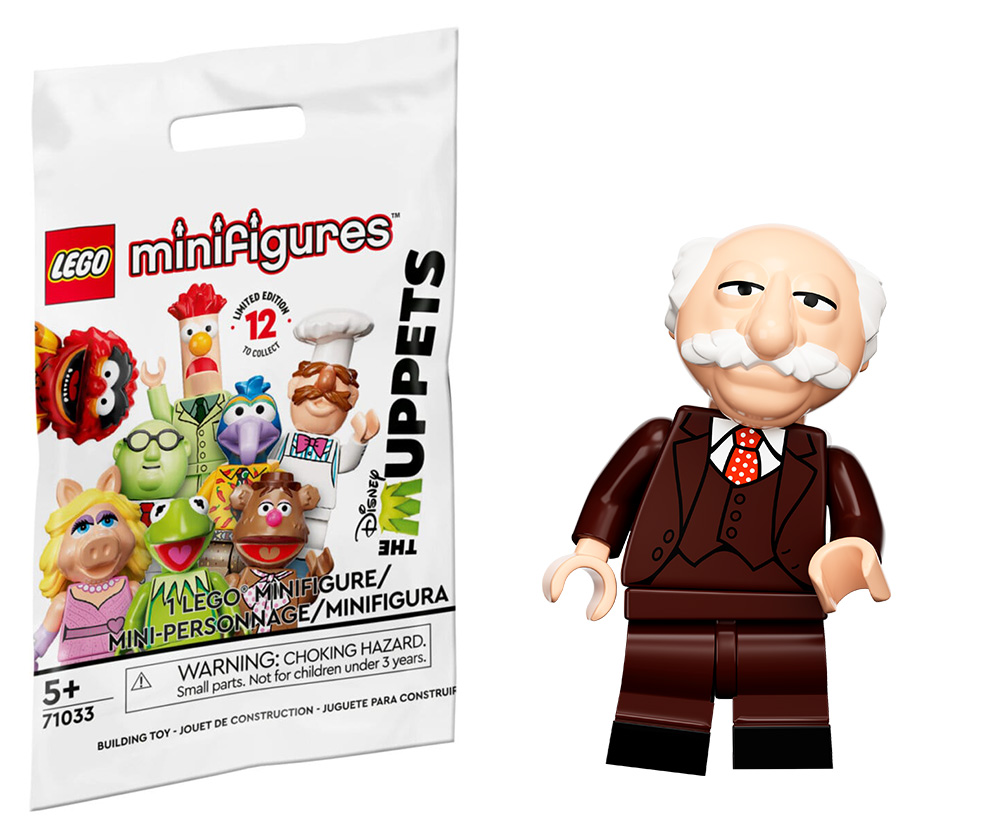 LEGO Minifigures 71033-09 pas cher, Les Muppets - Waldorf