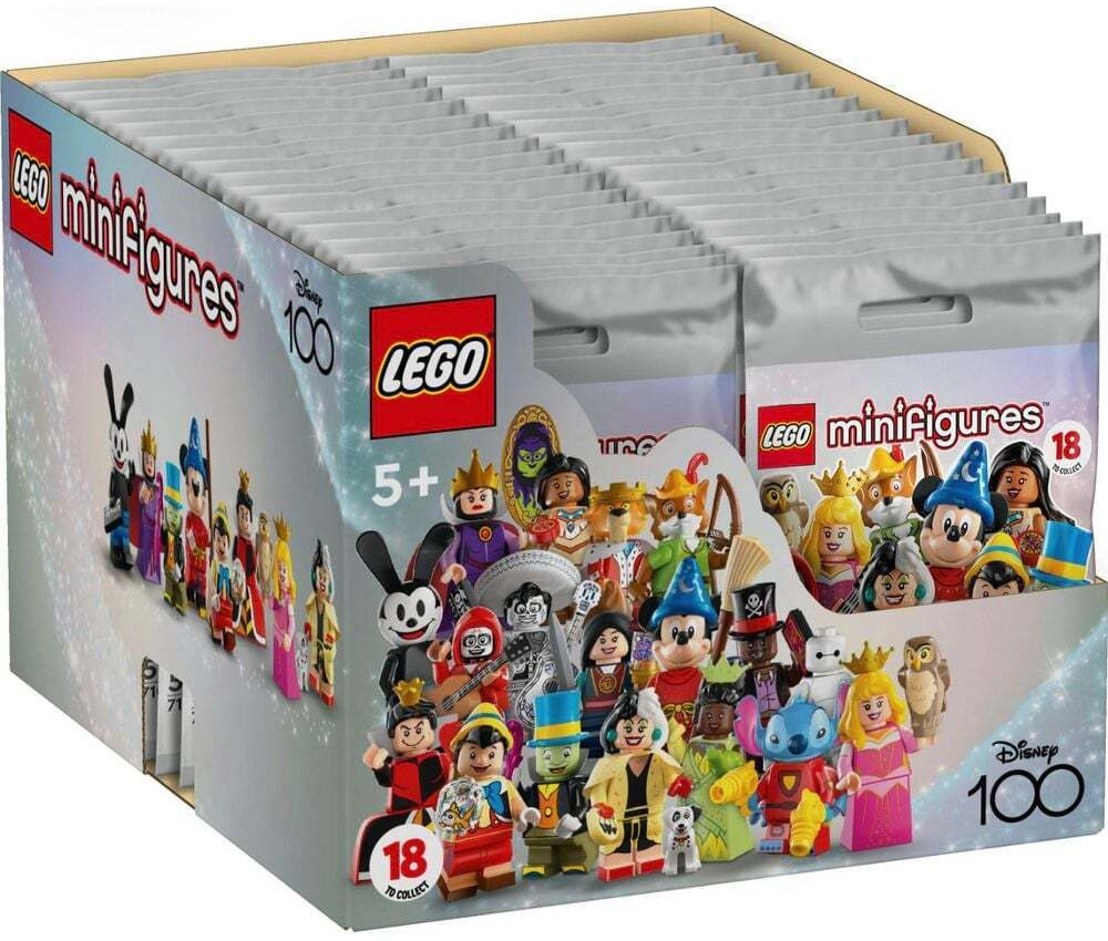 LEGO Minifigures 71038-36 pas cher, Série Disney 100 ans - Boîte de 36 Minifigurines