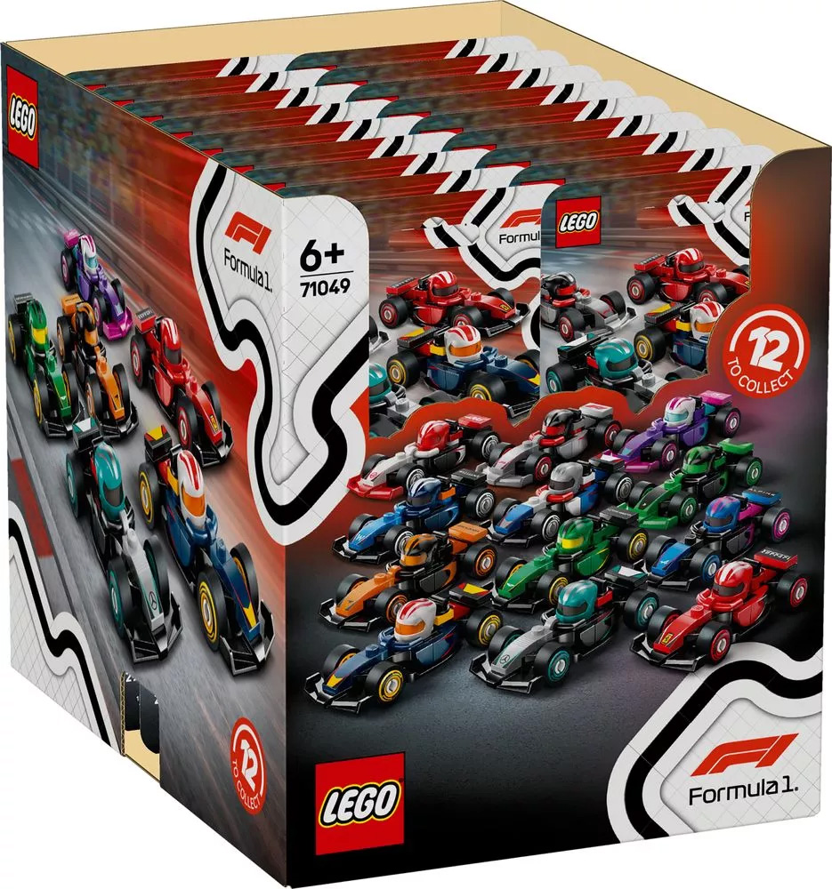 LEGO Minifigures 71049-36 pas cher, Série Formula 1 (F1) - Boîte de 36