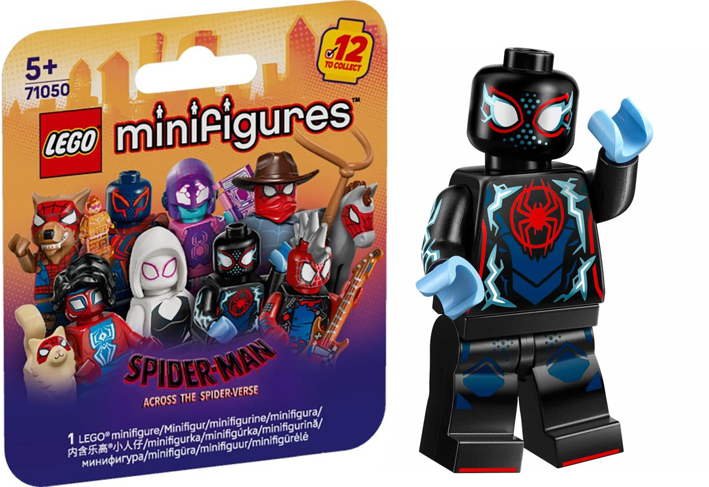 LEGO Minifigures 71050-05 pas cher, Série Across the Spider-Verse - Miles Morales