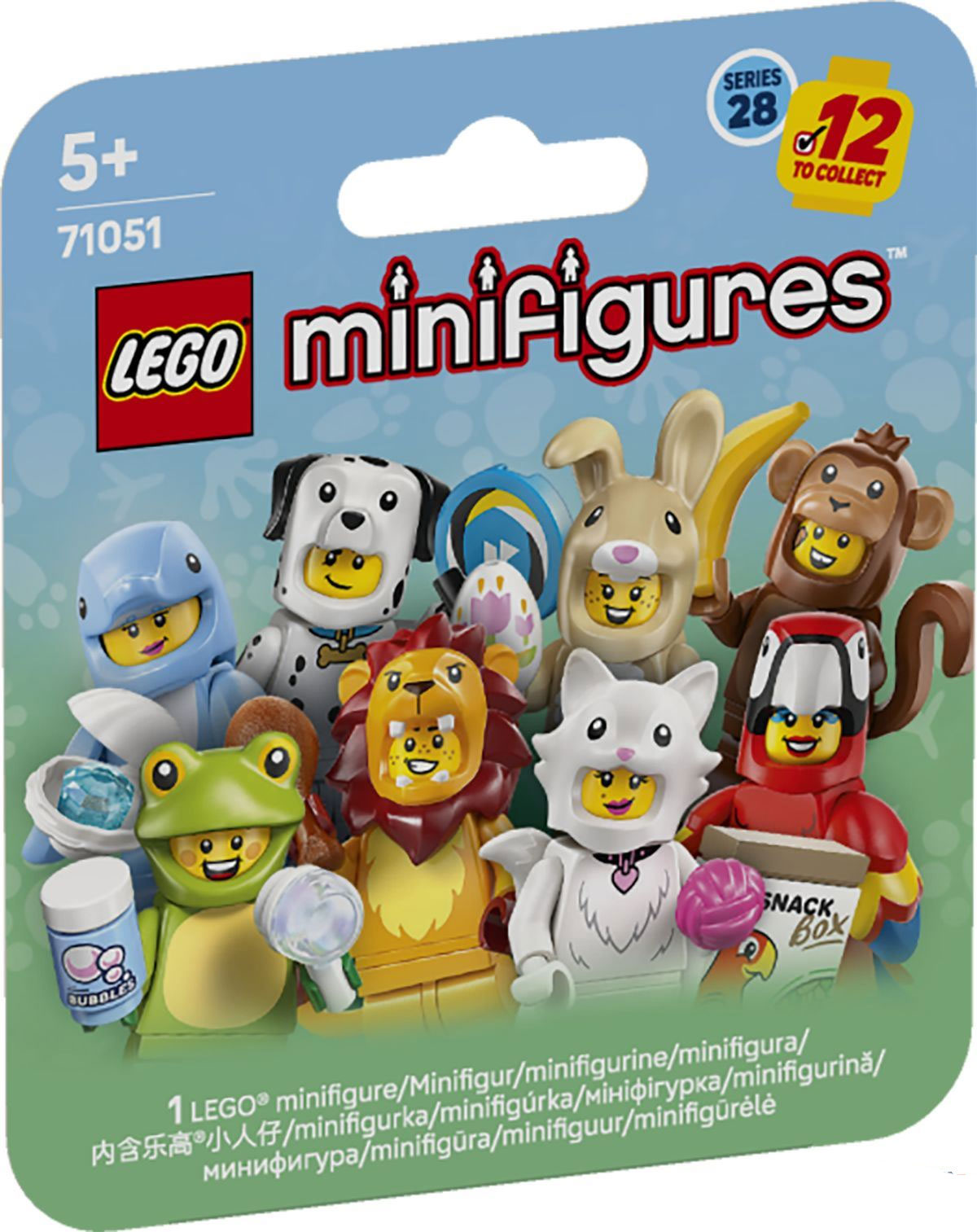 LEGO Minifigures 71051 pas cher, Série 28 Animaux - Sachet Surprise