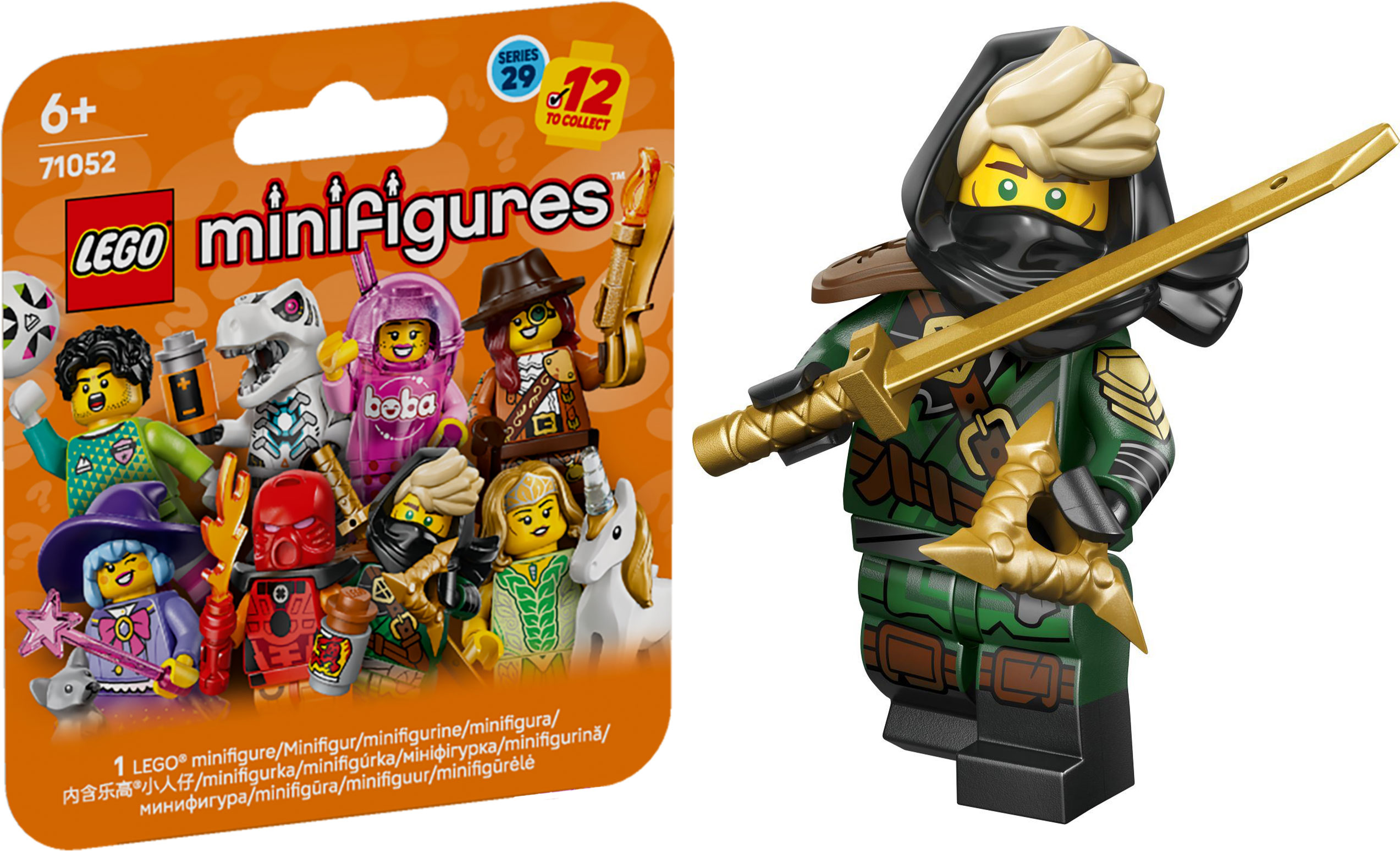 LEGO Minifigures 71052-10 pas cher, Série 29 - Le mystérieux Ronin