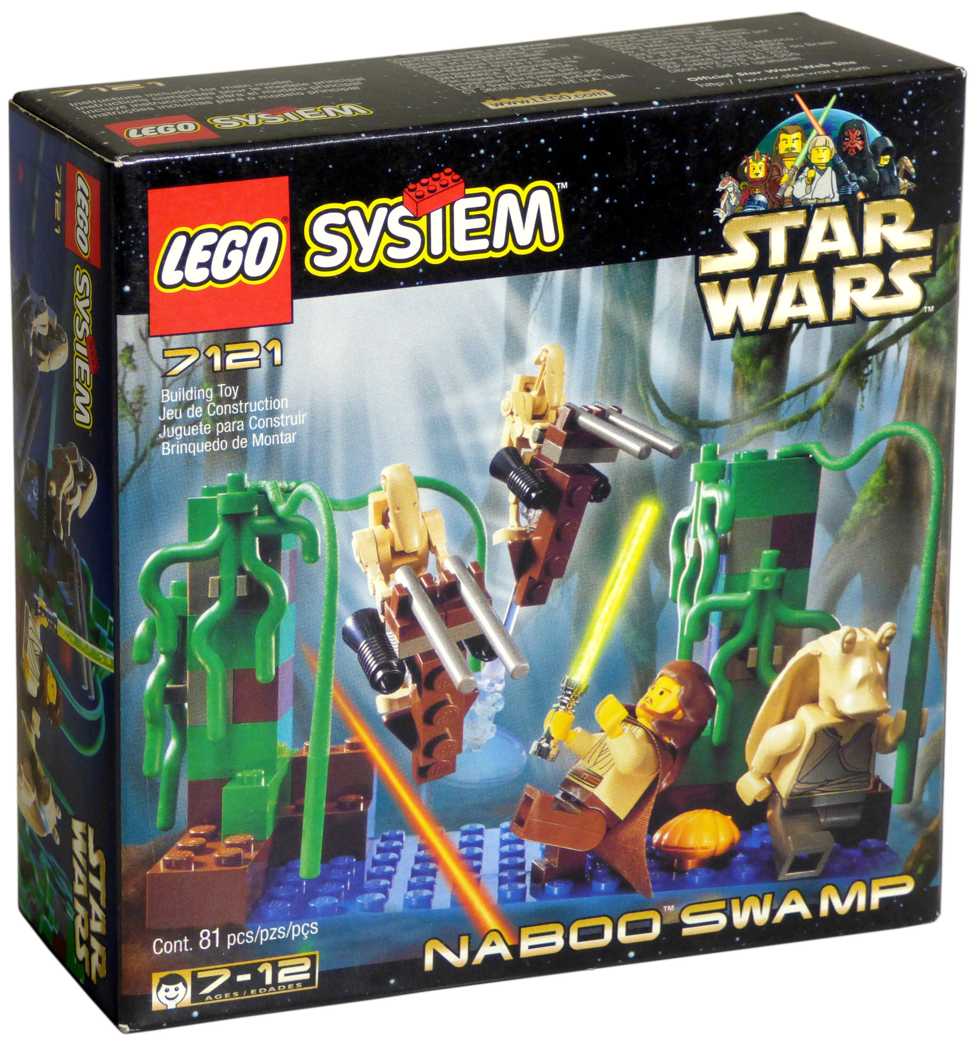 LEGO Star Wars 7121 pas cher, Naboo Swamp