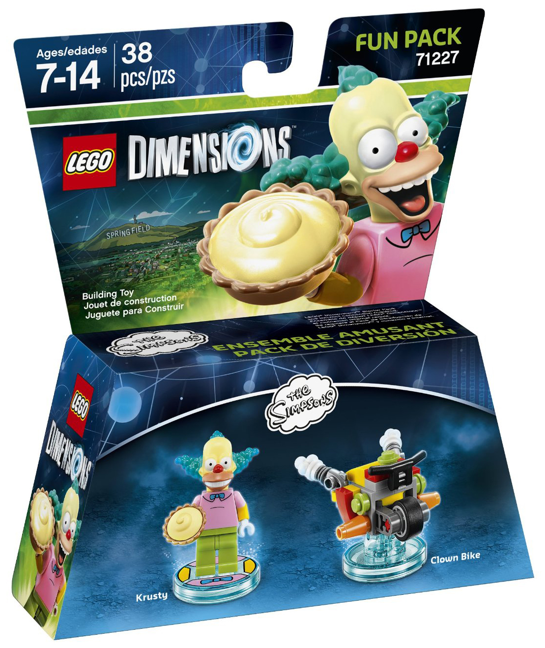 LEGO Dimensions 71227 pas cher, Pack Héros : Krusty the Clown