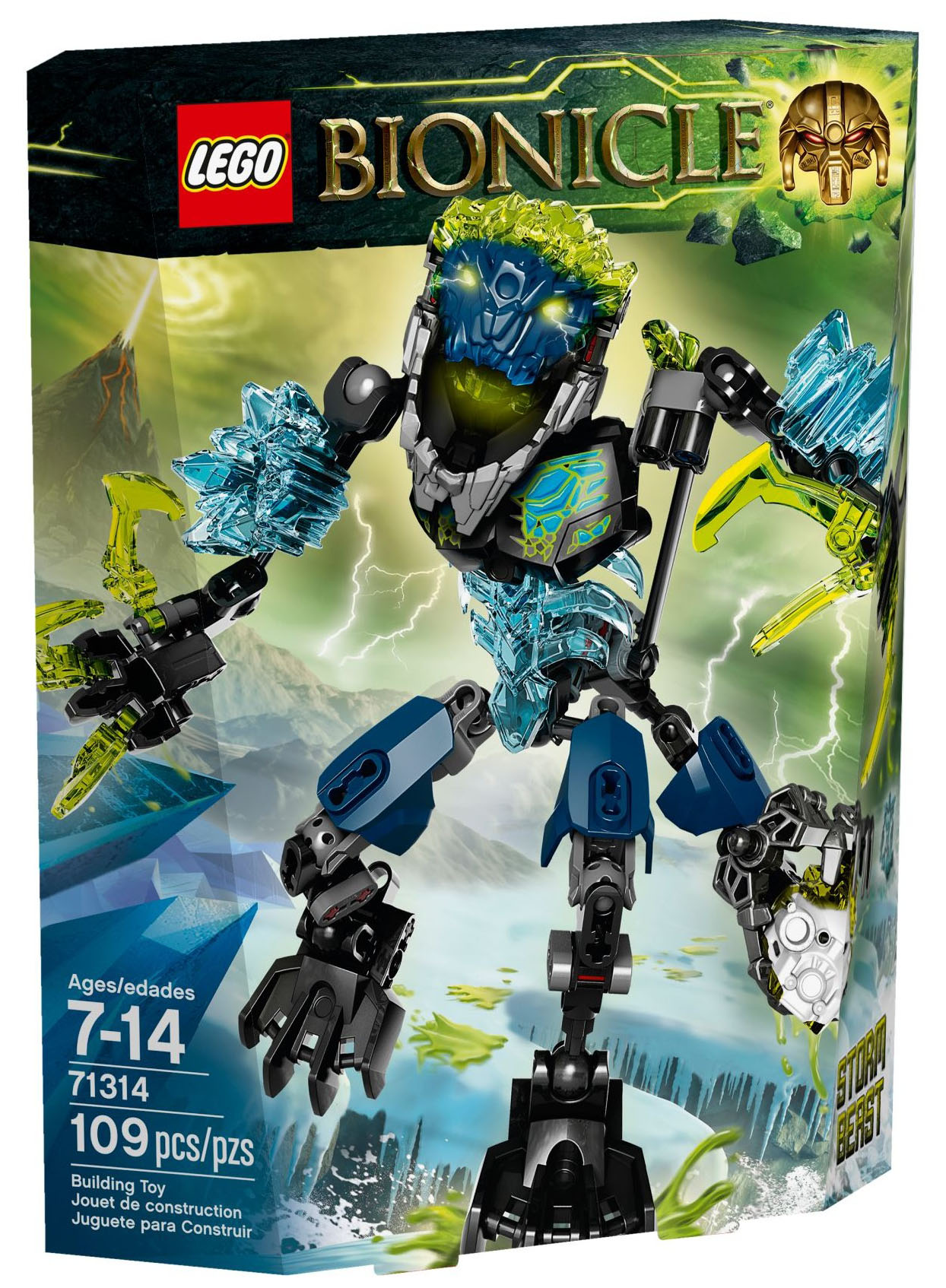 LEGO Bionicle 71314 pas cher, La bête de tempête