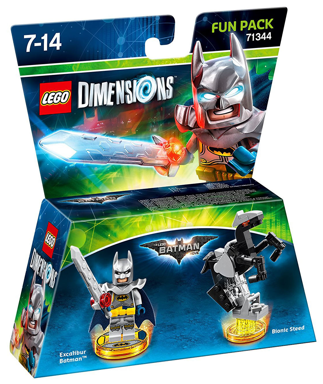 LEGO Dimensions 71344 pas cher, Pack Héros Excalibur Batman