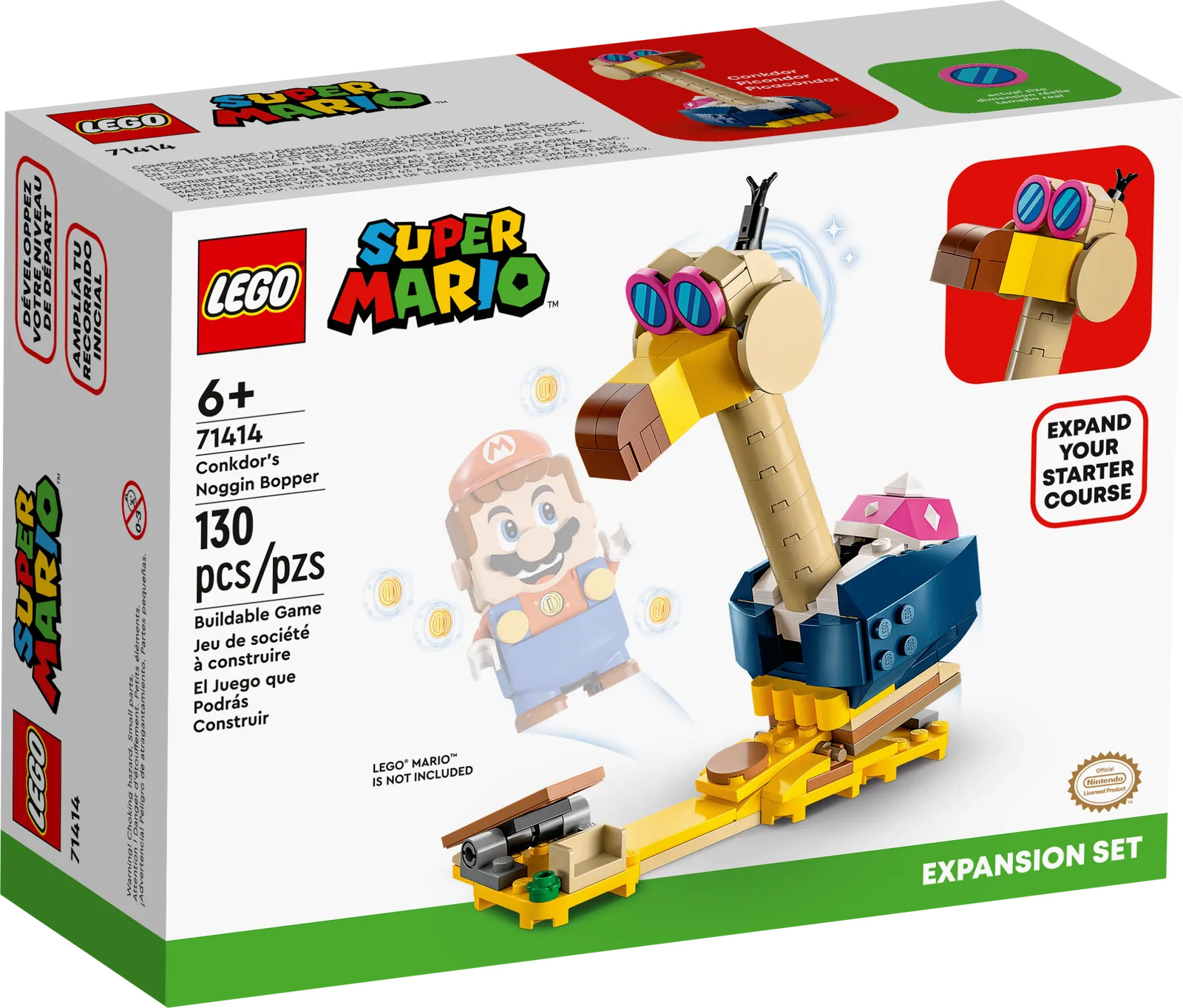 LEGO Super Mario 71414 pas cher, Ensemble d'extension Le casse-tête de ...