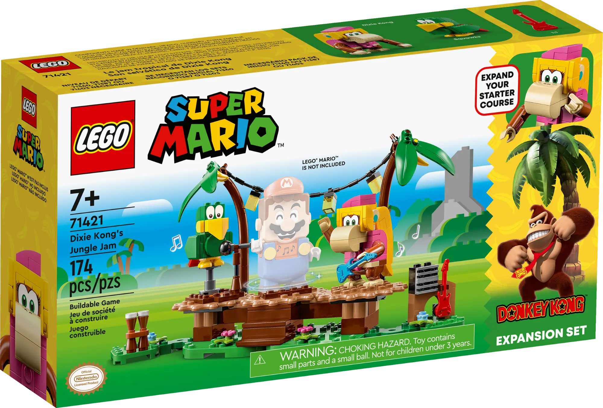 LEGO Super Mario 71421 pas cher, Ensemble d'extension Concert de Dixie ...