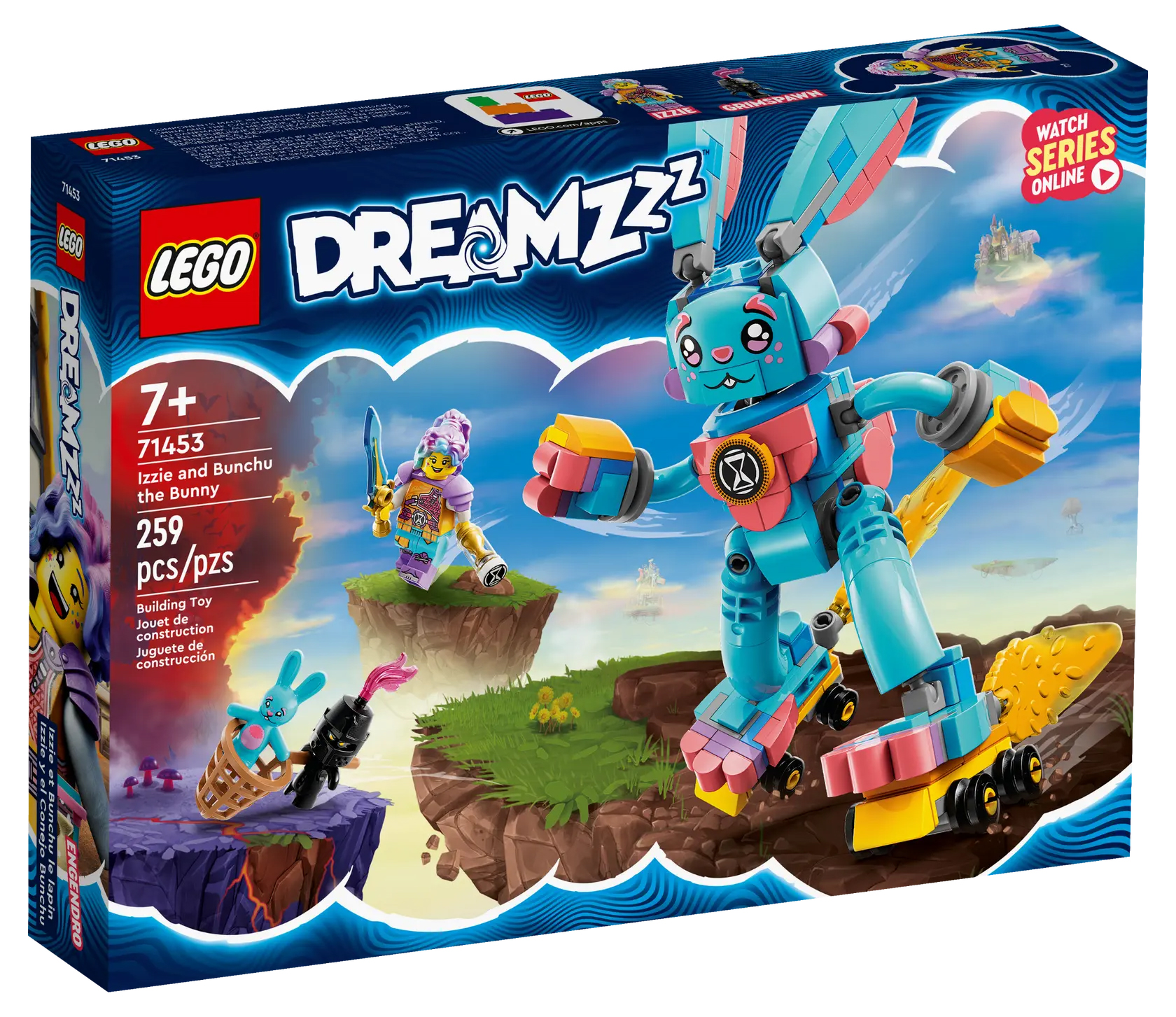LEGO Dreamzzz 71453 pas cher, Izzie et Bunchu le lapin
