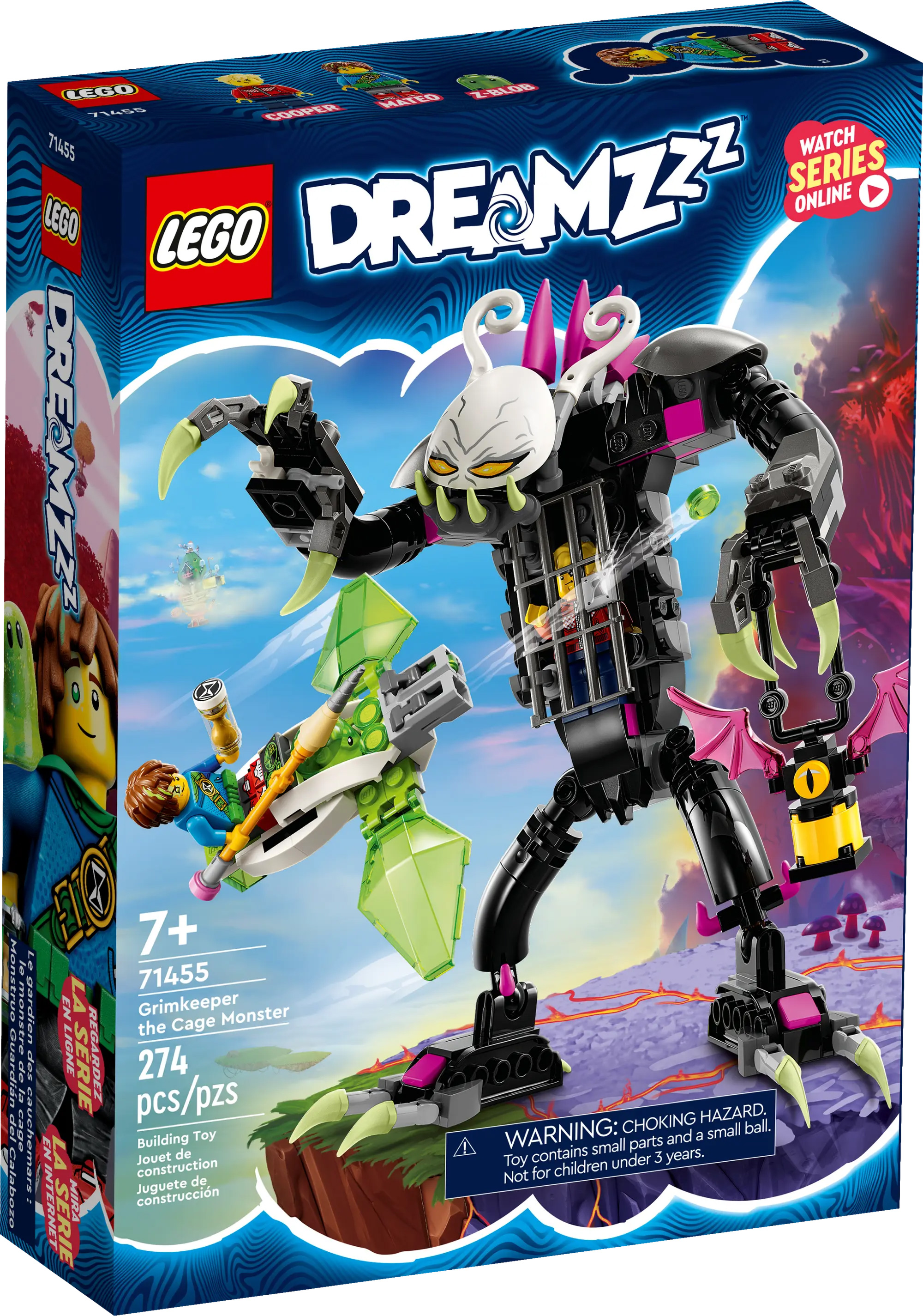 LEGO Dreamzzz 71455 pas cher, Le monstre-cage