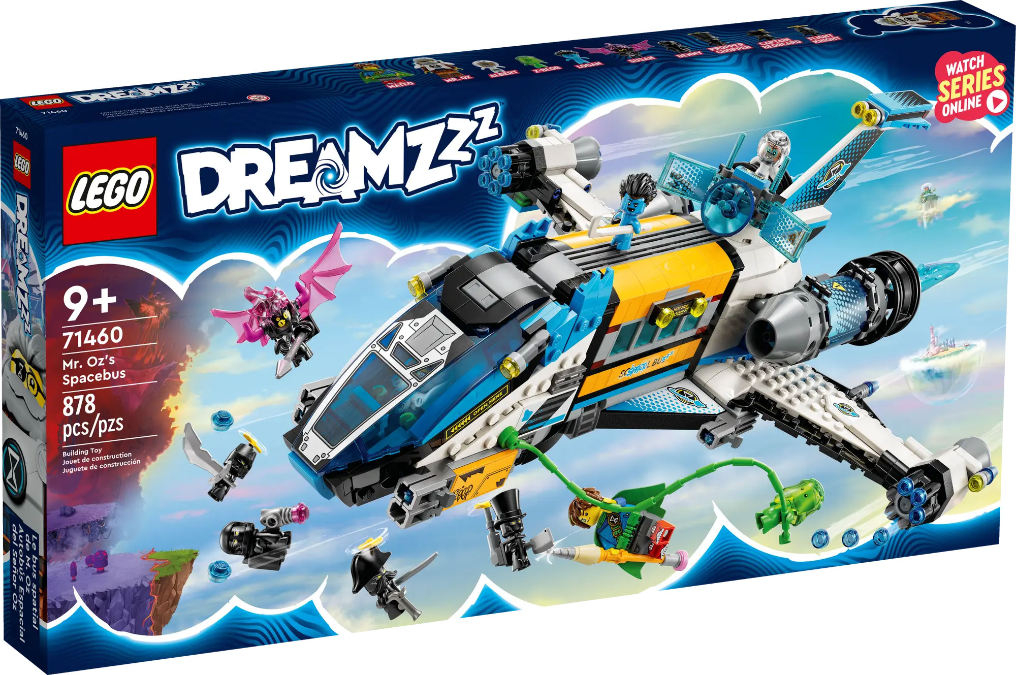 LEGO Dreamzzz 71460 pas cher, Le bus de l’espace de M. Oz