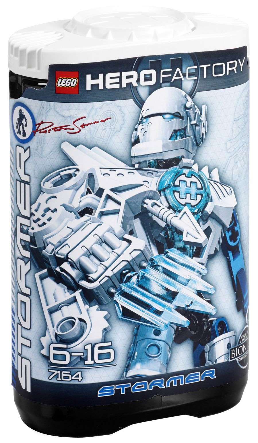 LEGO Hero Factory 7164 pas cher, Preston Stormer