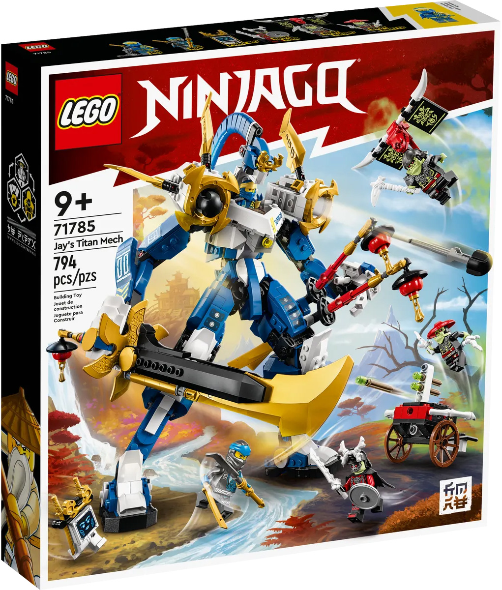 LEGO Ninjago 71785 pas cher, Le robot Titan de Jay