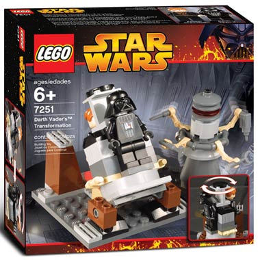 LEGO Star Wars 7251 pas cher, Darth Vader Transformation