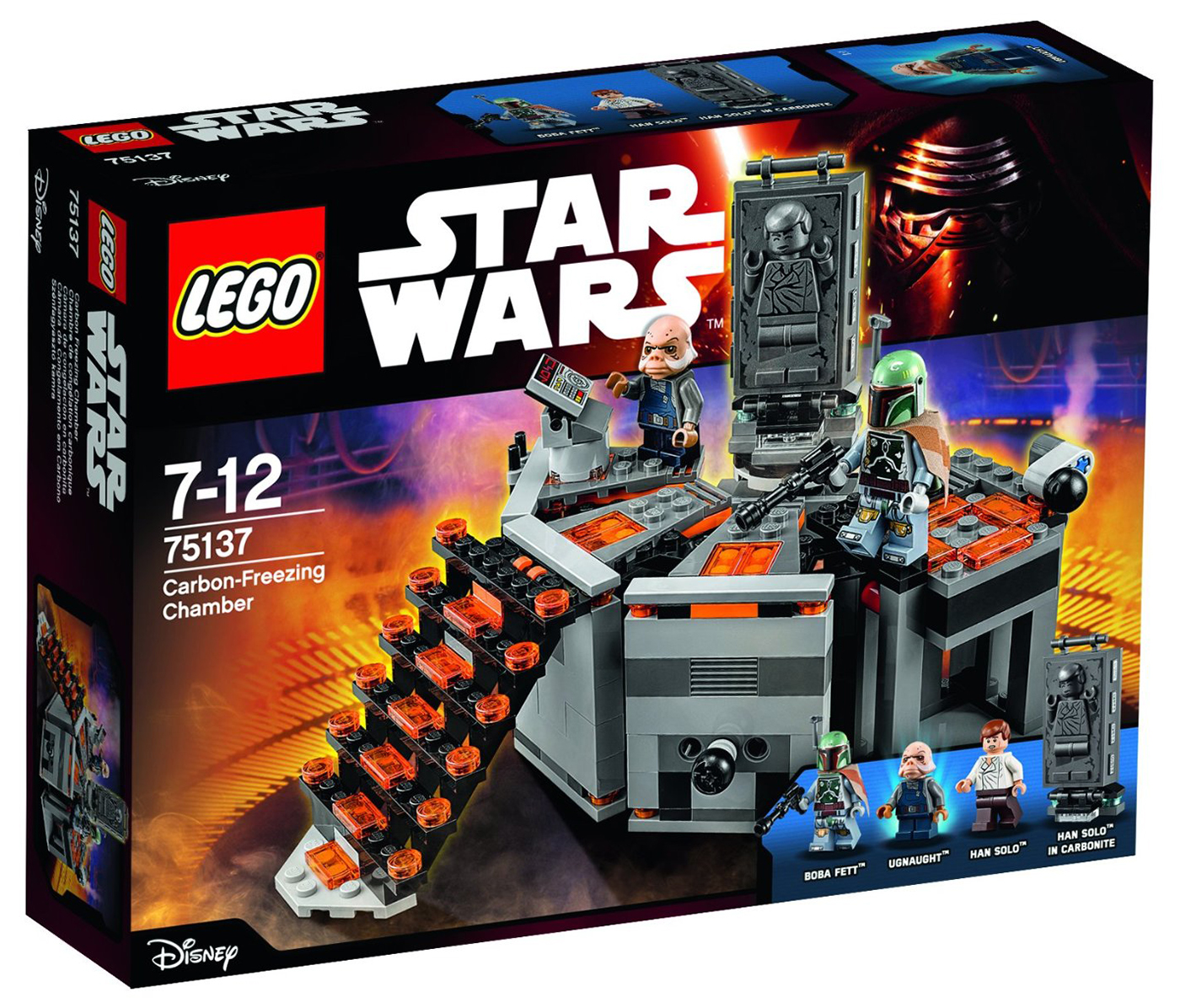 LEGO Star Wars 75137 pas cher, Chambre de congélation carbonique