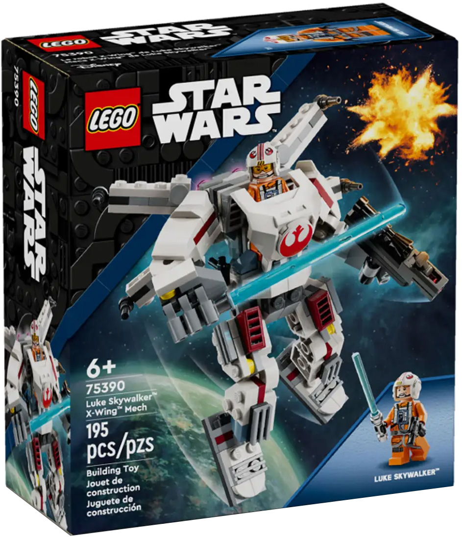 LEGO Star Wars 75390 pas cher, Le robot X-Wing de Luke Skywalker