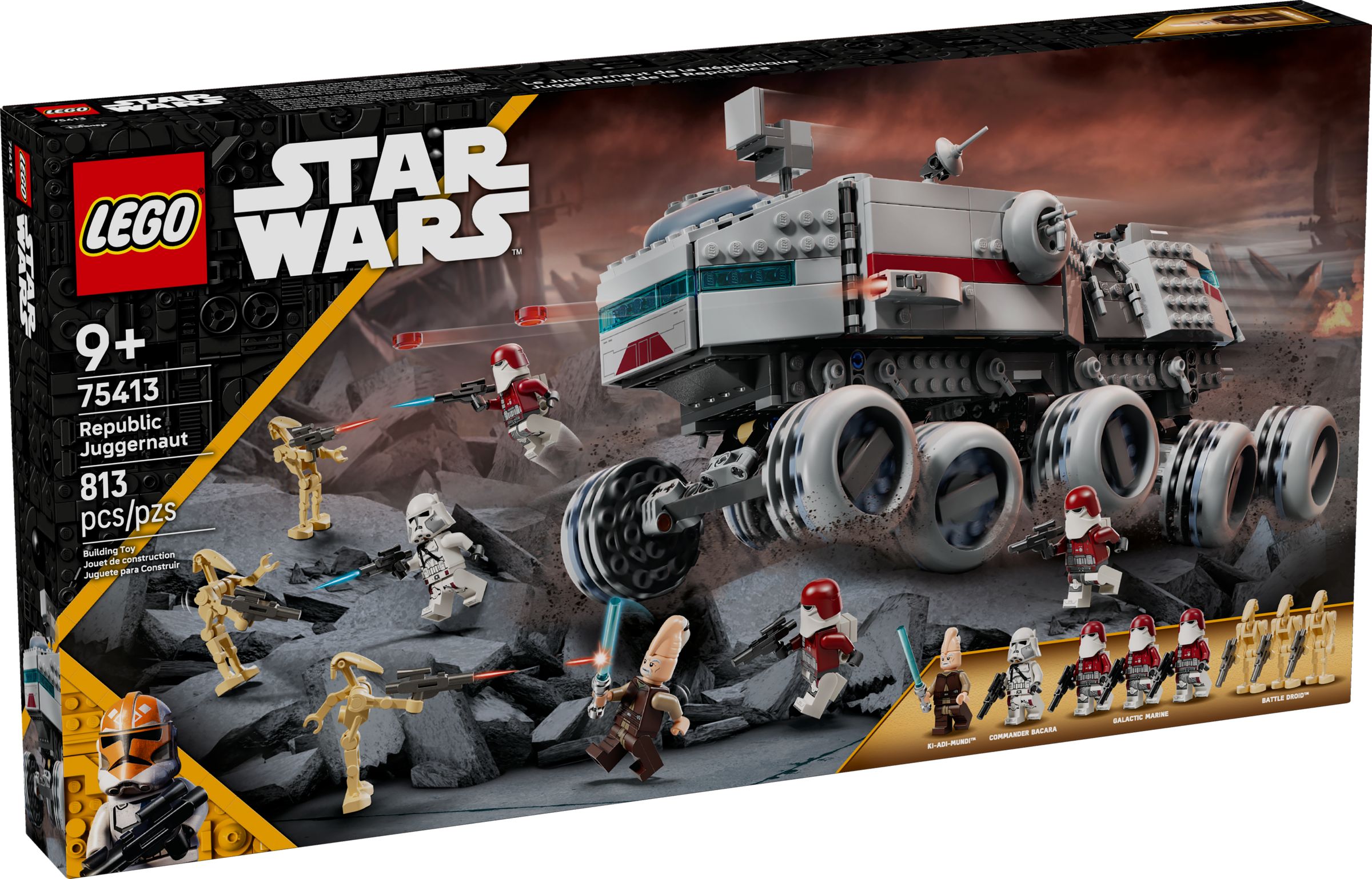 LEGO Star Wars 75413 pas cher, Le Juggernaut de la République