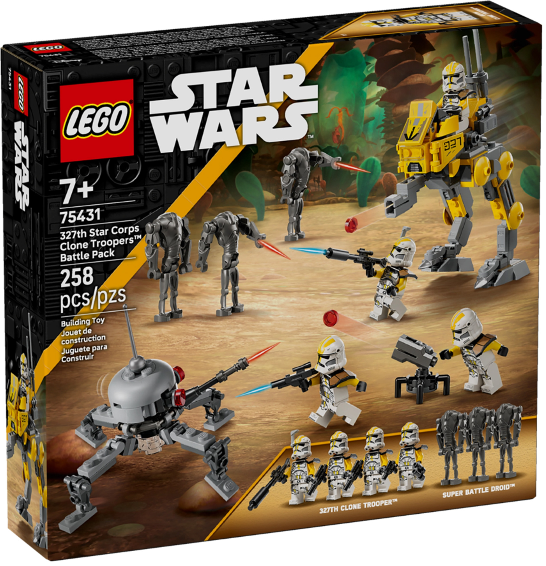 LEGO Star Wars 75431 pas cher, Pack de combat du 327ème Corps d'armée