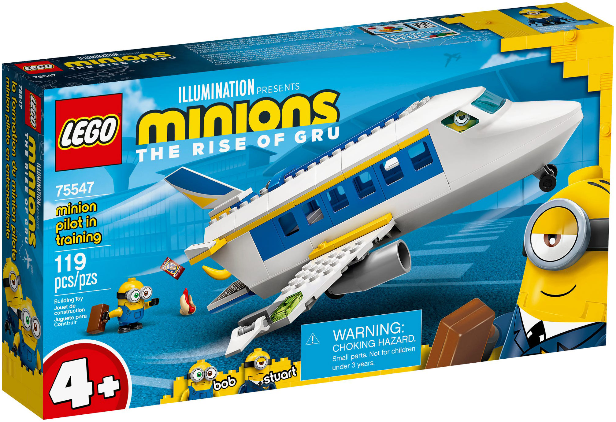 LEGO Minions 75547 pas cher, Le Minion pilote aux commandes